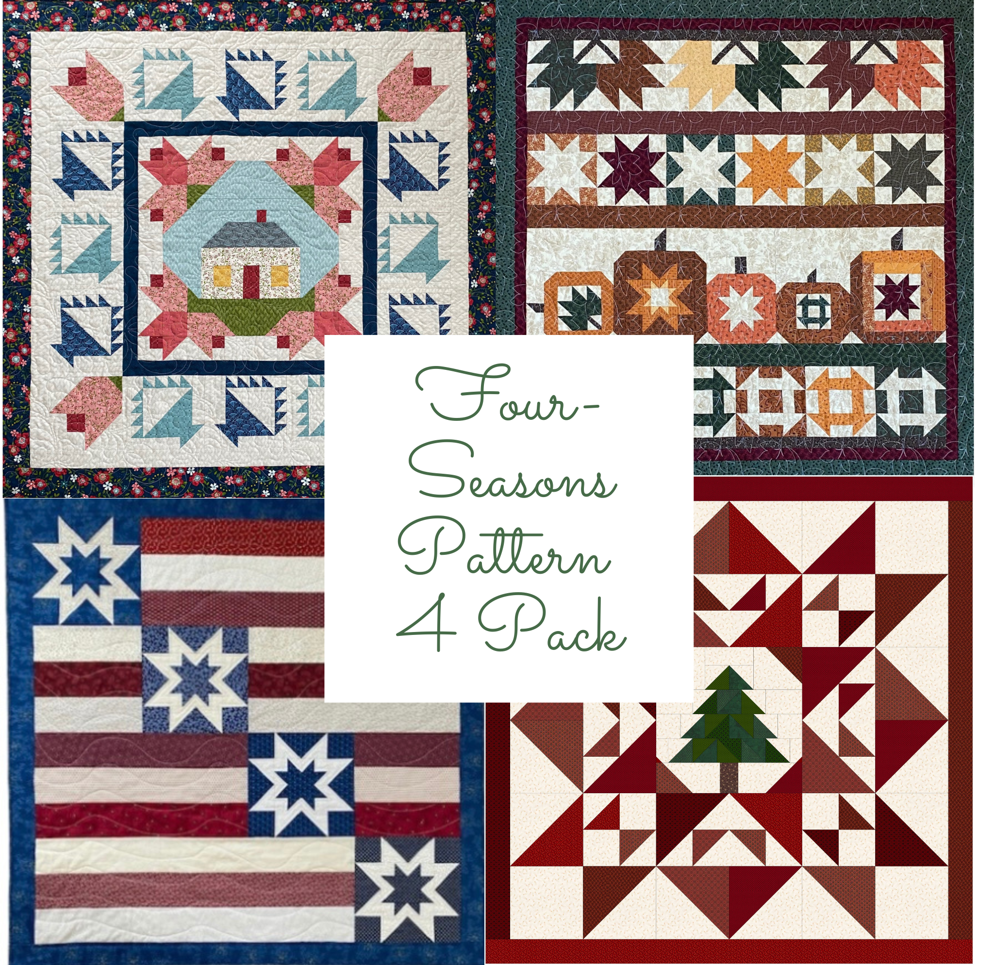 Four Seasons pattern pack | Tulip Cottage Quilts