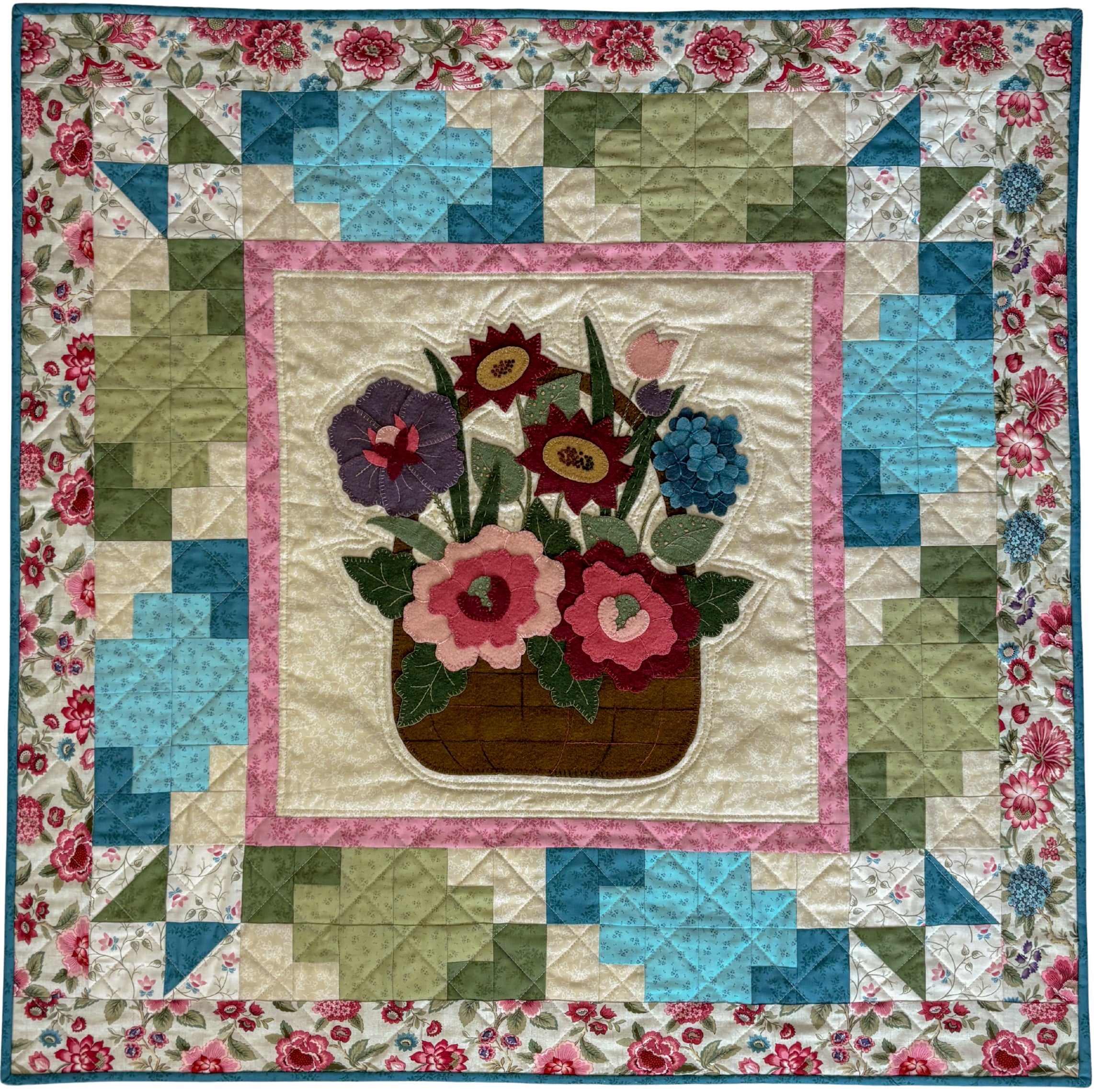 A Tisket A Tasket Pattern | Tulip Cottage Quilts